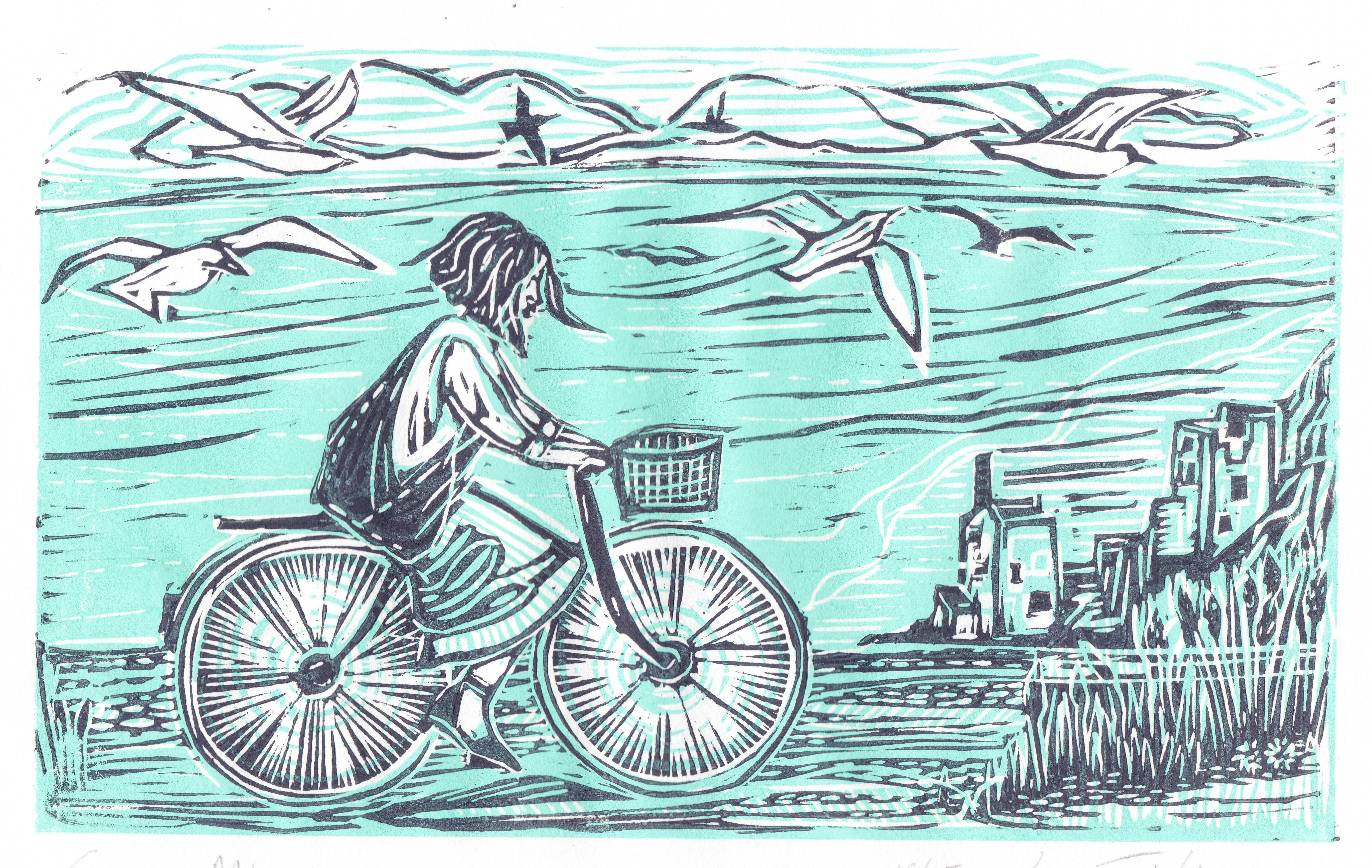 Lino Print Workshop with Printmaker Lou Tonkin