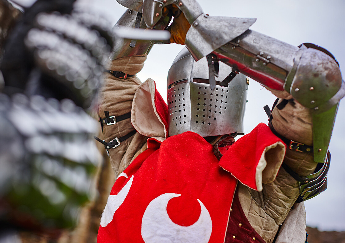 The Knights Tournament at Pendennis Castle