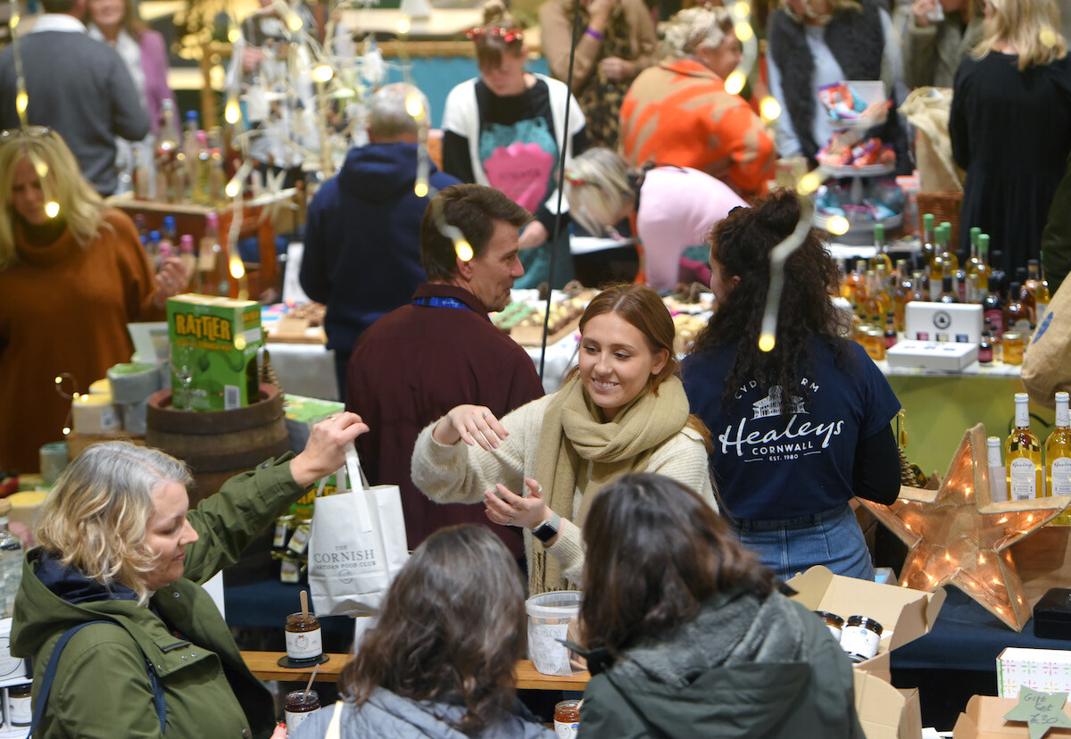 Cornwall Christmas Fair at the Eden Project
