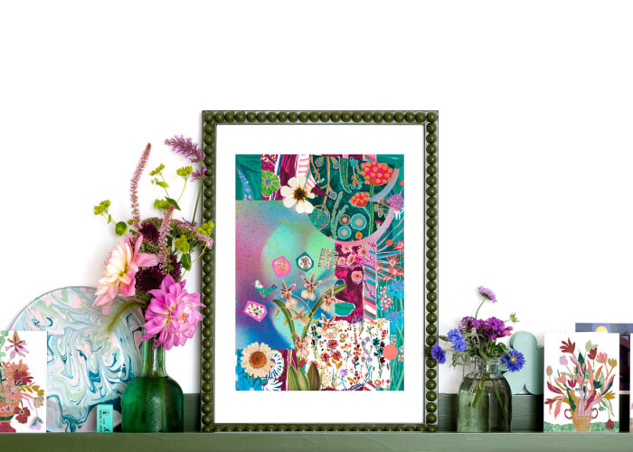 Trebah Garden - Cut, Stick, Collage it Workshop