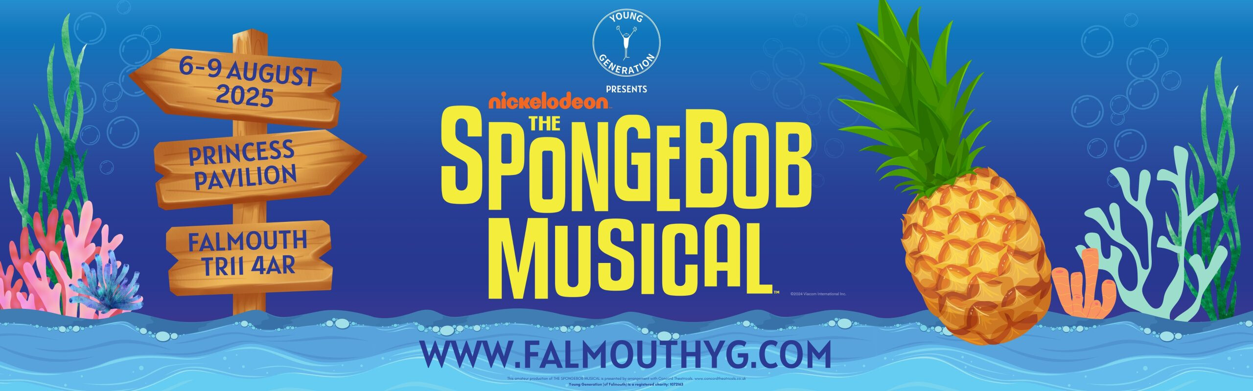 Spongebob the Musical with Princess Pavilion