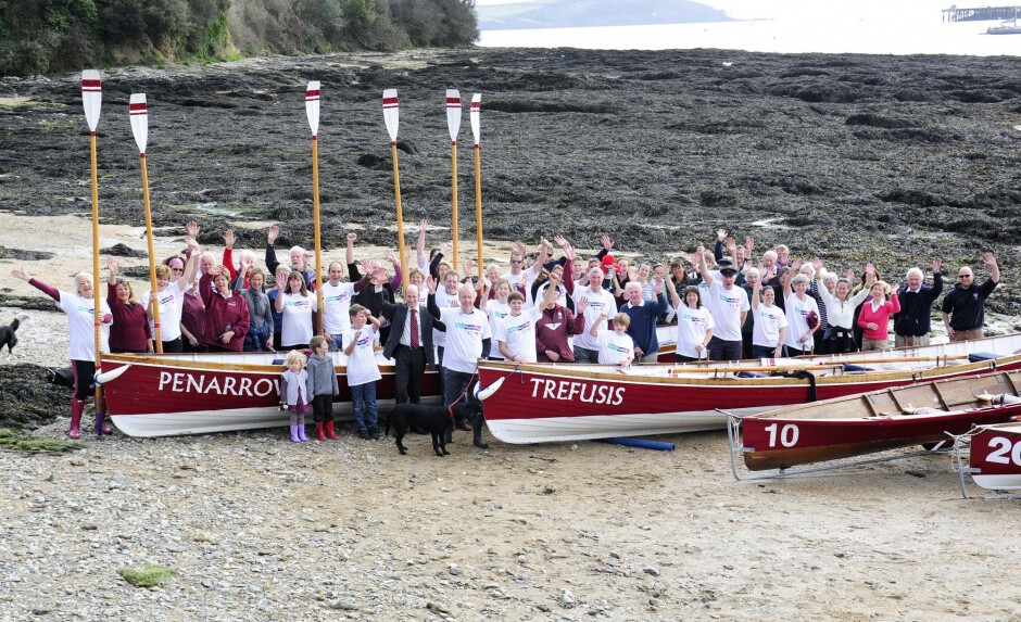 Flushing & Mylor Pilot Gig Club Regatta