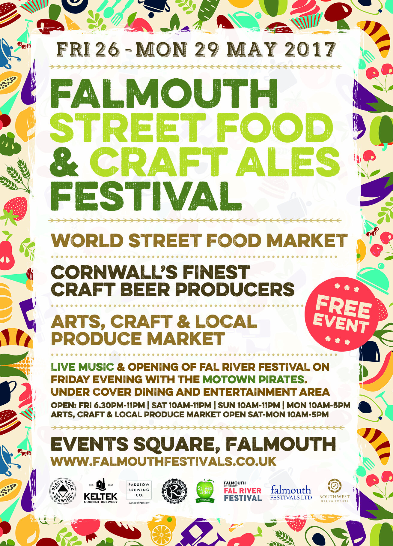 Falmouth Street Food & Craft Ales Festival